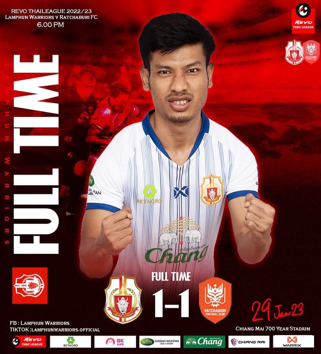 ယခုတစ်ပတ် ကျင်းပခဲ့သည့် ထိုင်းလိဂ်ပြိုင်ပွဲများတွင် မြန်မာကစားသမားမ ...
